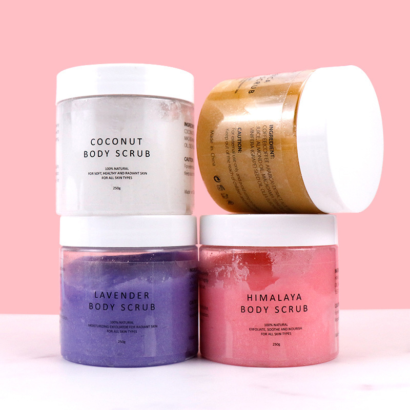 Private Label Scrub Body Exfoliating Bleaching Natural Dead Sea Salt ...