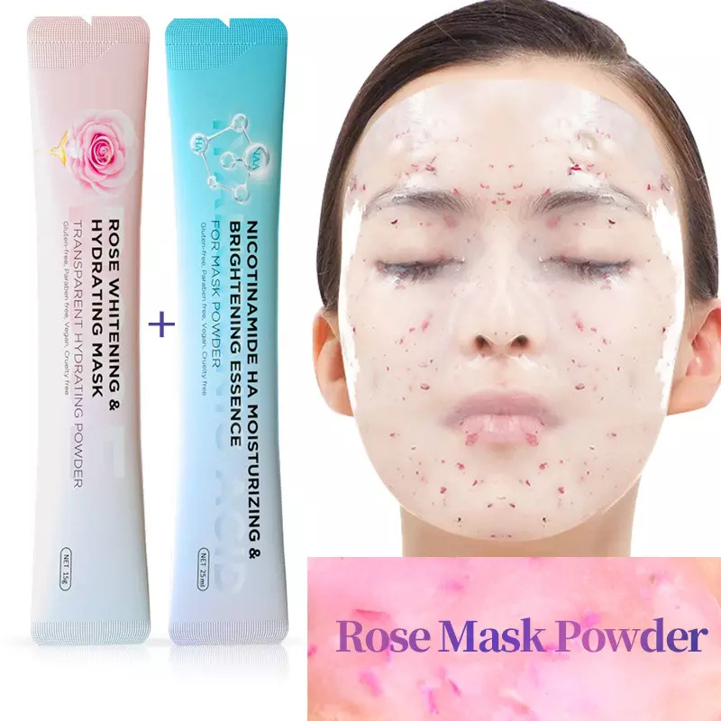 DIY SPA Organic Face Masks Korean Cosmetics Skin Care Collagen Rubber ...
