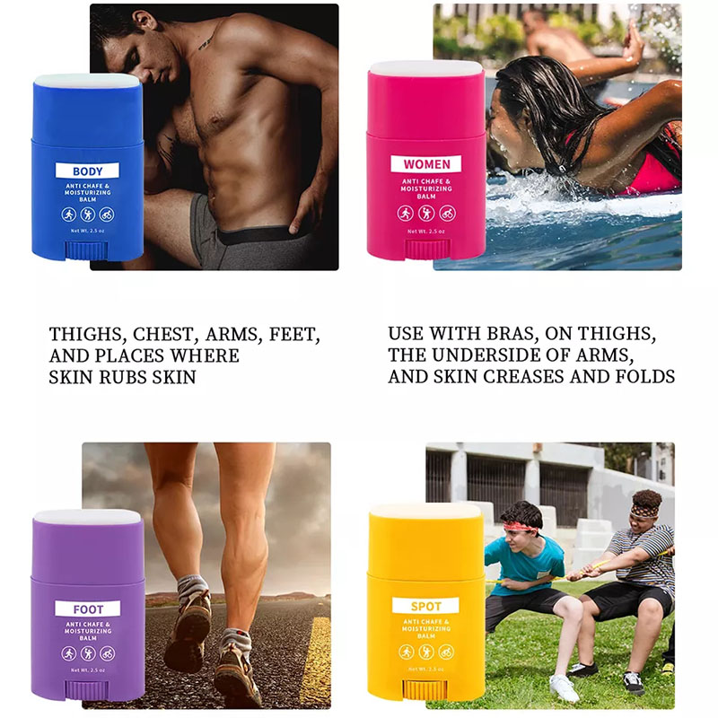 Oem Odm Wholesale Oragnic Anti-Chafe Stick Cream Anti Chafing Balm